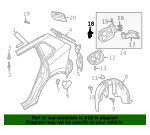 2018-2024 Volkswagen Actuator 8V0-862-159-B | vwpartscenter