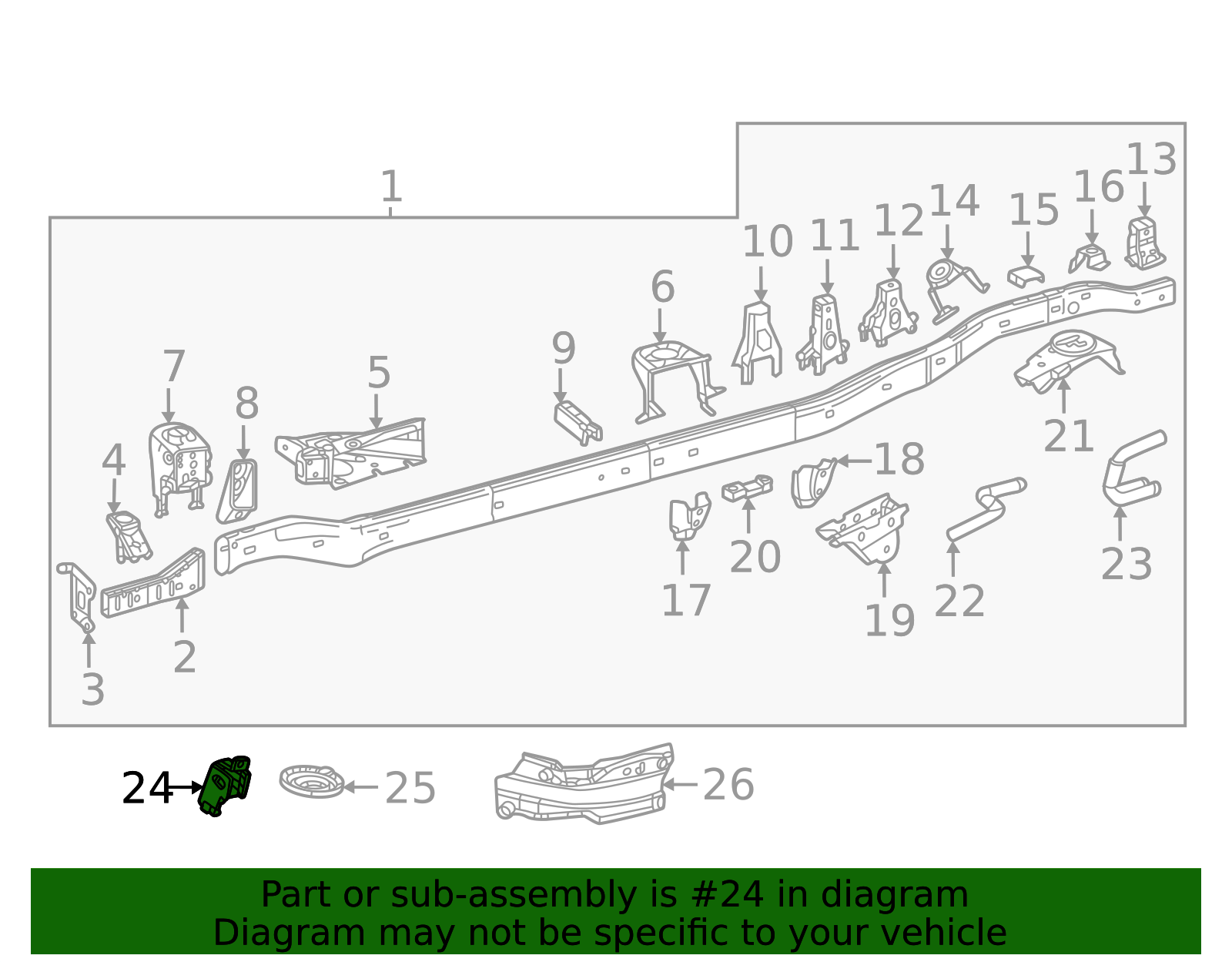 51603-0C020 - Mount Cushion 2022-2026 Toyota | Toyota San Diego Parts