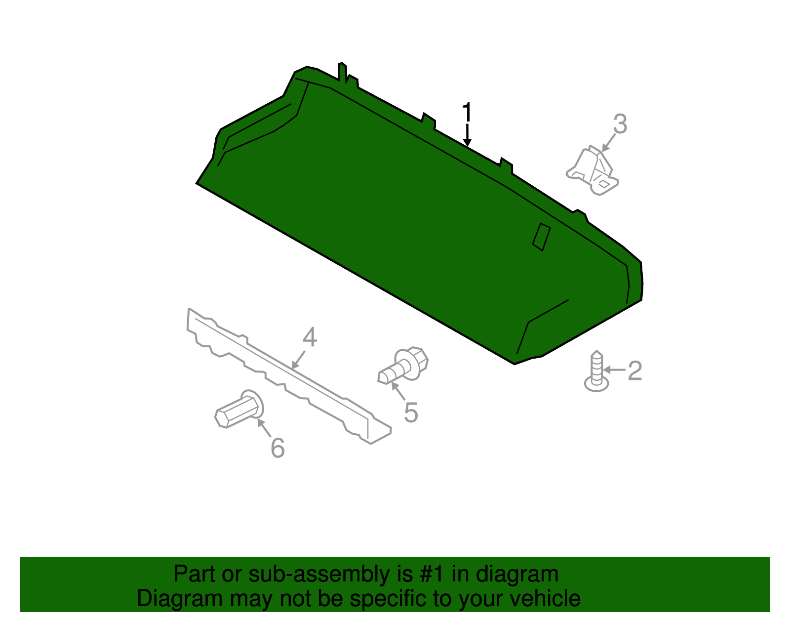 2014-2023 Ford Transit Connect | Rear Console | DT1Z-17519A70-BB ...