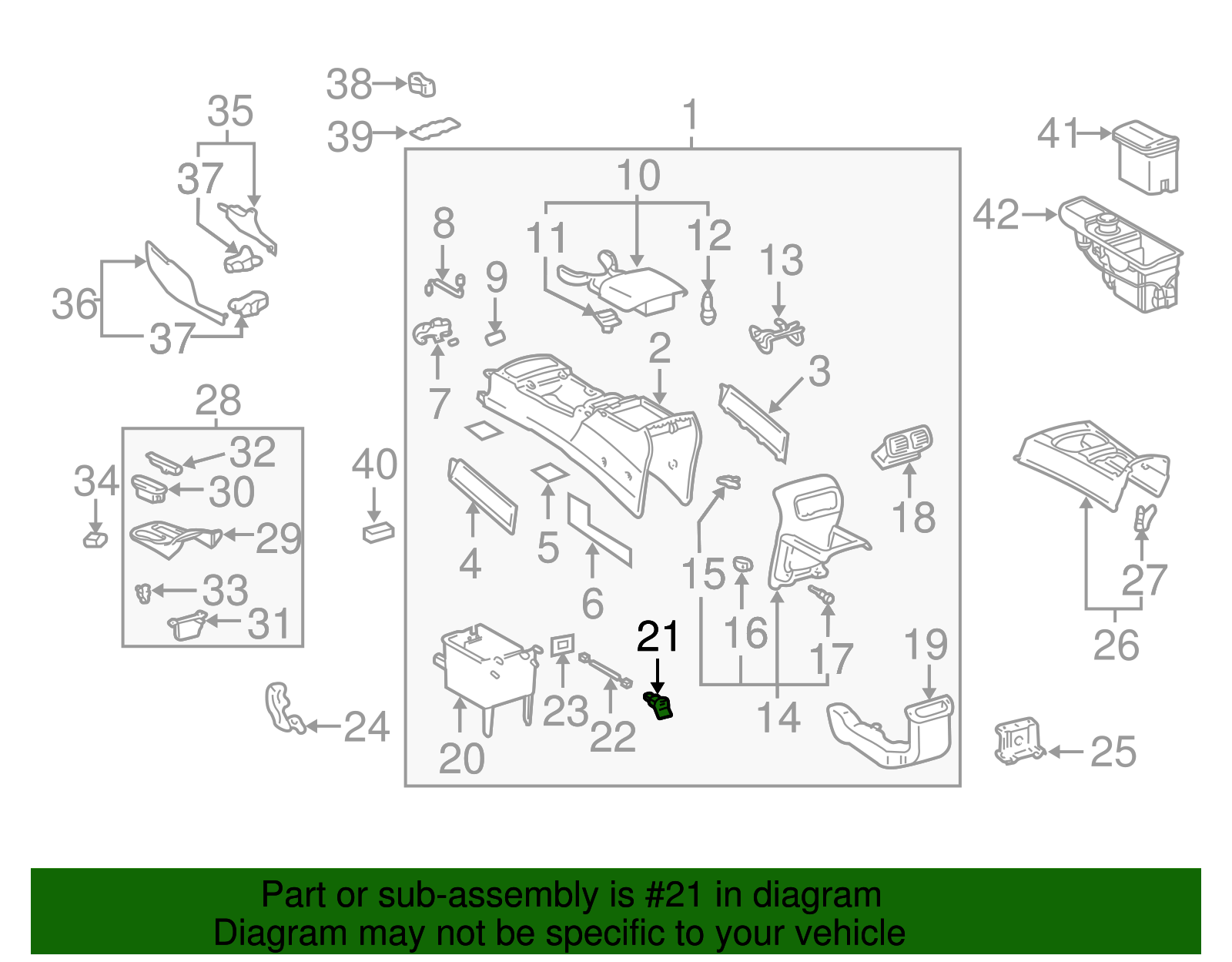 2004-2009 Toyota 4Runner Socket 85530-35040 | Toyota Parts Center