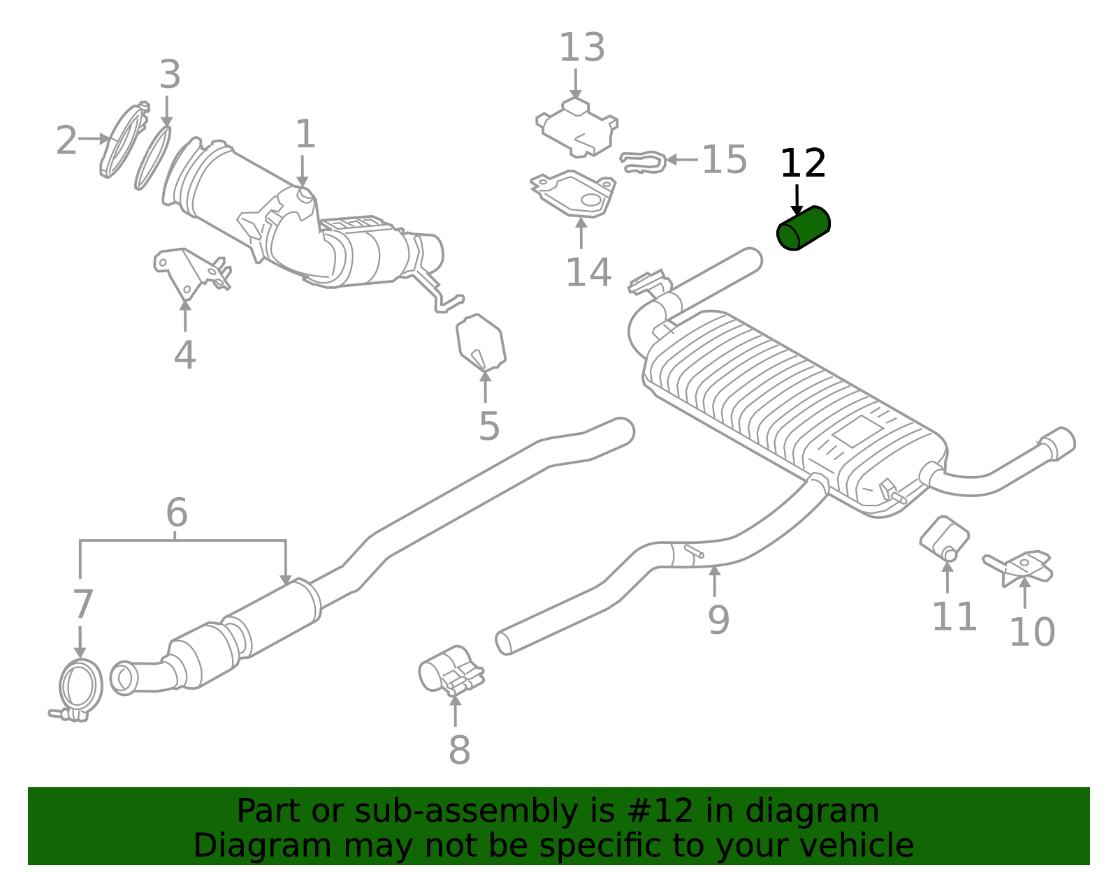 18308648042 - 2016-2019 BMW Tailpipe Extension (18-30-8-648-042) | BMW ...