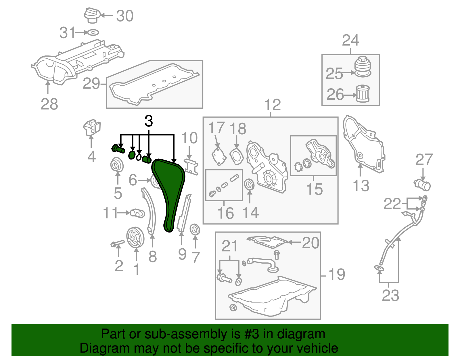 2000-2017 GM Engine Camshaft Timing Chain 24461834 | Shop Matick Buick GMC