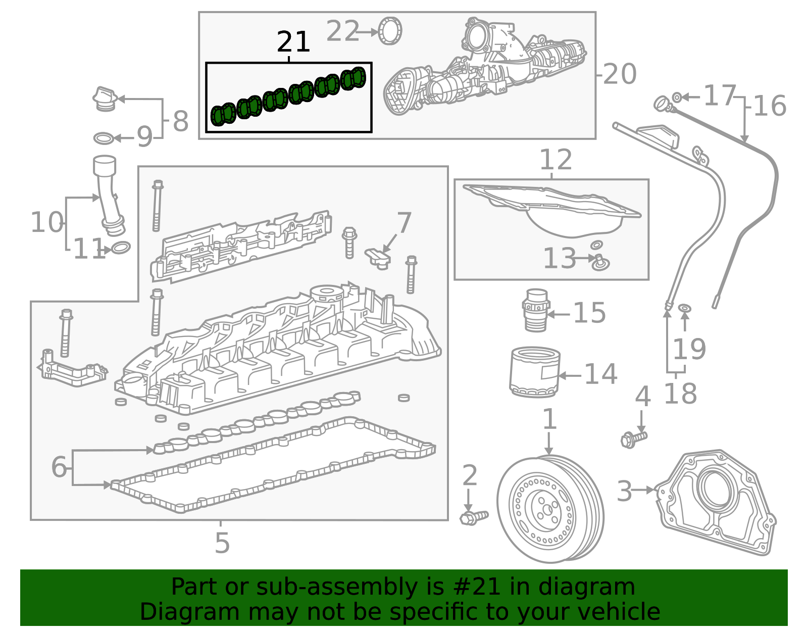 55503127 - Intake Manifold Gaskets Gateway Buick GMC Parts