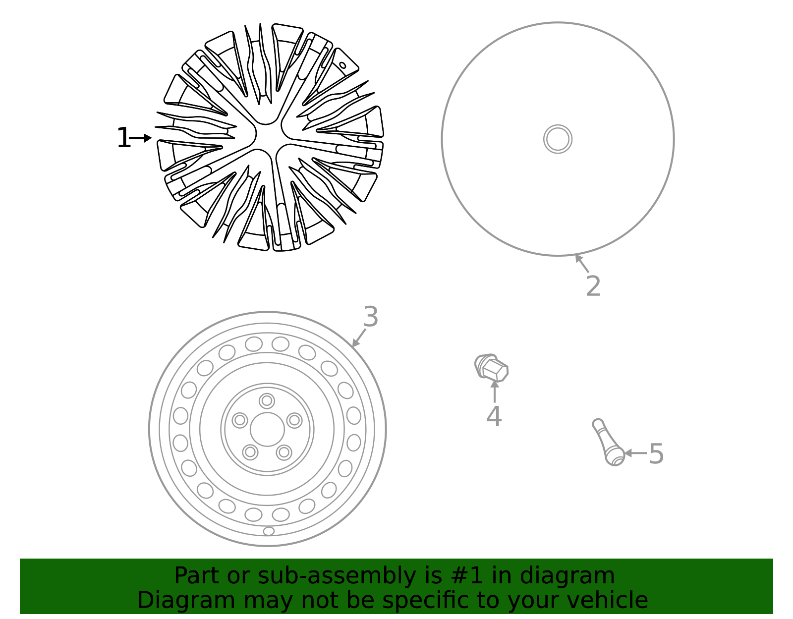 52906-F6720 - Wheel, Alloy 2020 Kia Cadenza | Kia.Parts Store