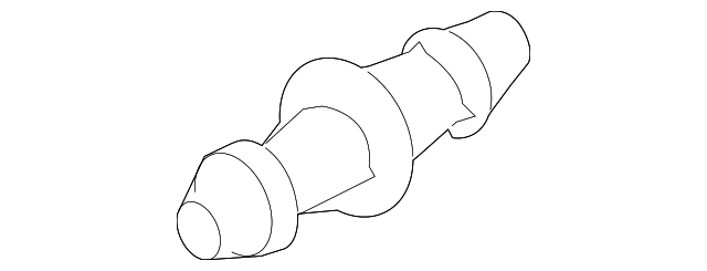 1J0-955-875-R - Windshield Washer Hose Connector 2004-2025 Volkswagen ...