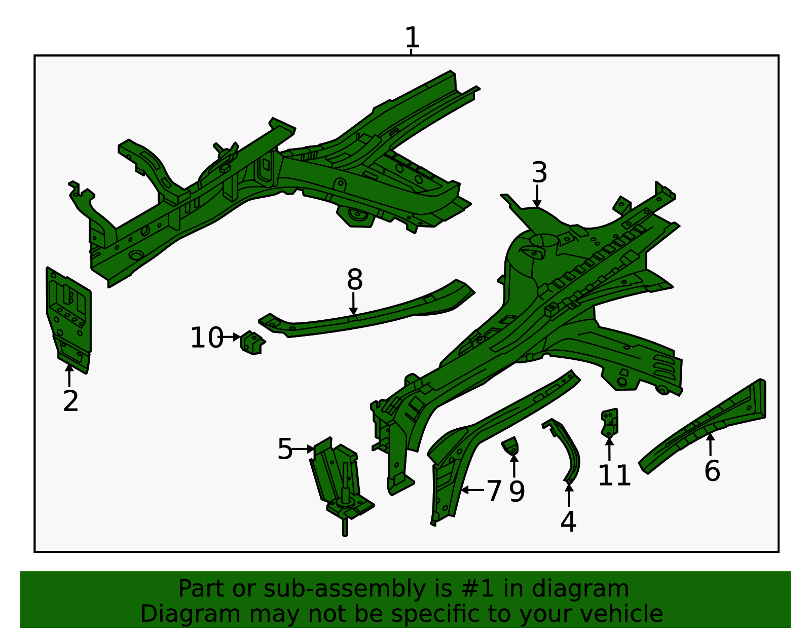 2025 Kia K5 Rail Assembly 64500-L2000 | KIA Parts Zone