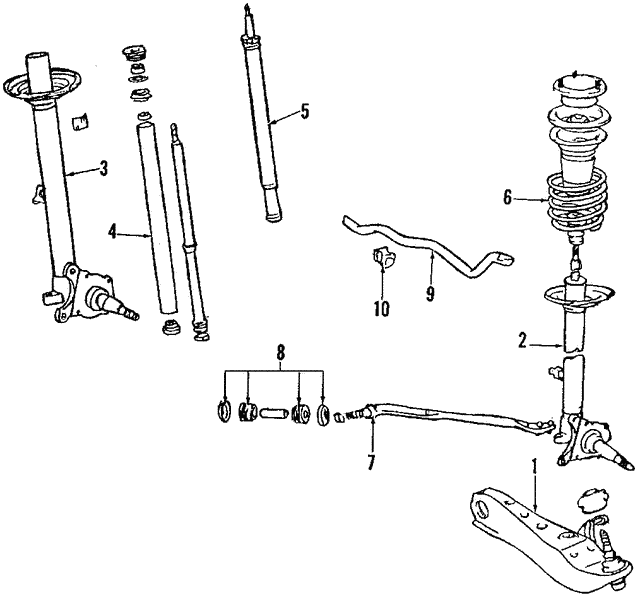Genuine OEM Toyota Control Arms | Toyota Parts Center