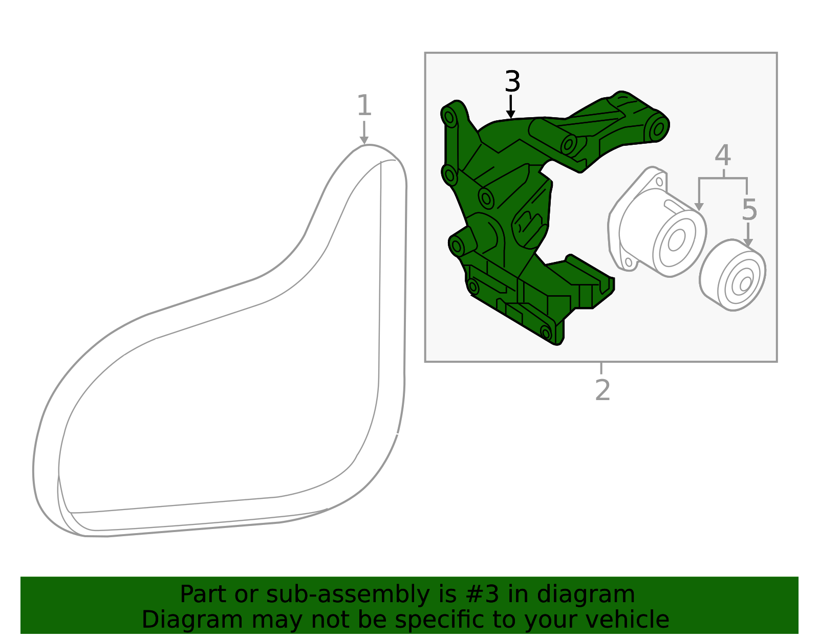 25251-2GGC1 - High-Quality Belt Tensioner Bracket for 2016-2019 Hyundai ...