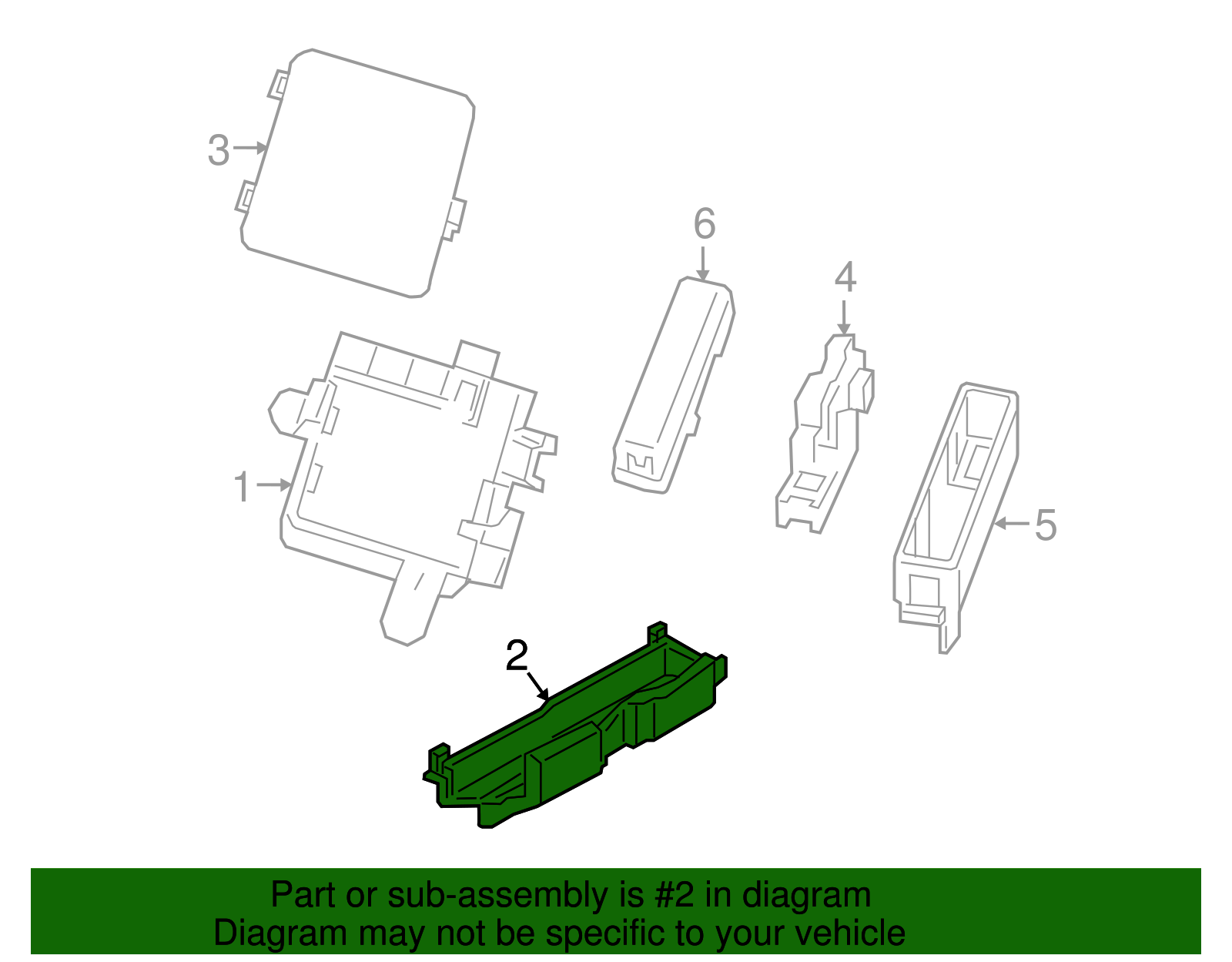 2018-2025 Nissan LEAF Lower Cover 24372-JG71A | Bill Kay Nissan Parts