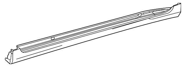2016-2020 Toyota Mirai Rocker Molding 75860-62010-D0 | Toyota Parts Center