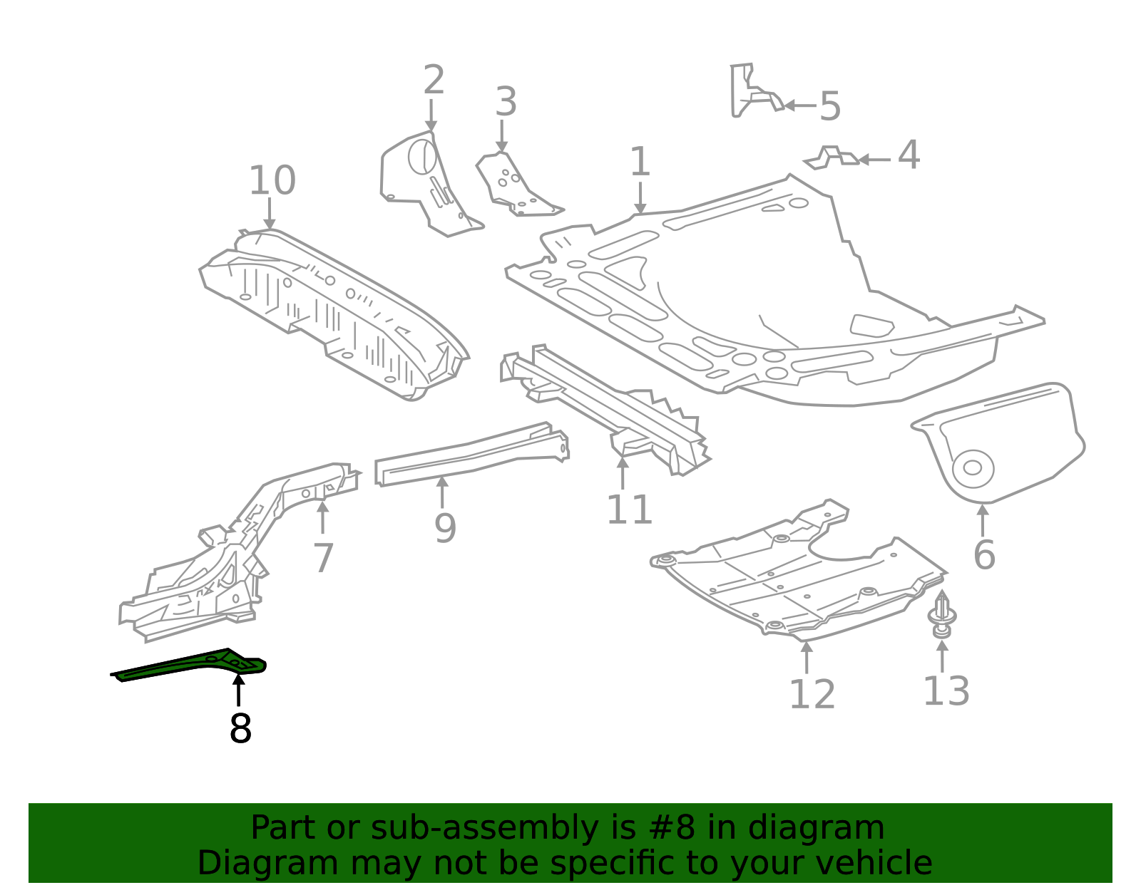 53654-02010 - High-Quality Frame Side Member Reinforcement for 2014 ...