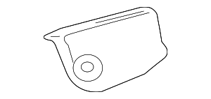 Genuine Toyota Side Panel part# 58313-02040 for 2003-2019 Toyota ...