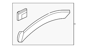 87744-R5300 - Wheel Opening Molding 2021-2023 Kia Sorento | Kia.Parts Store