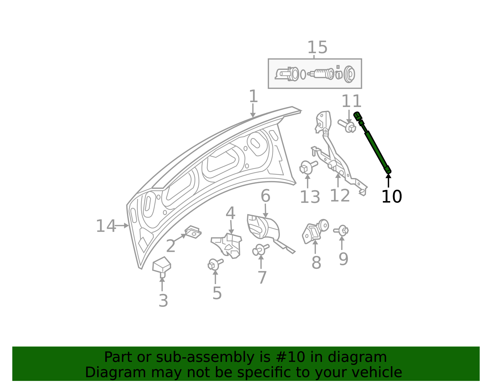 2005-2008 Mopar Rod 04589589AA | Mopar Parts Canada