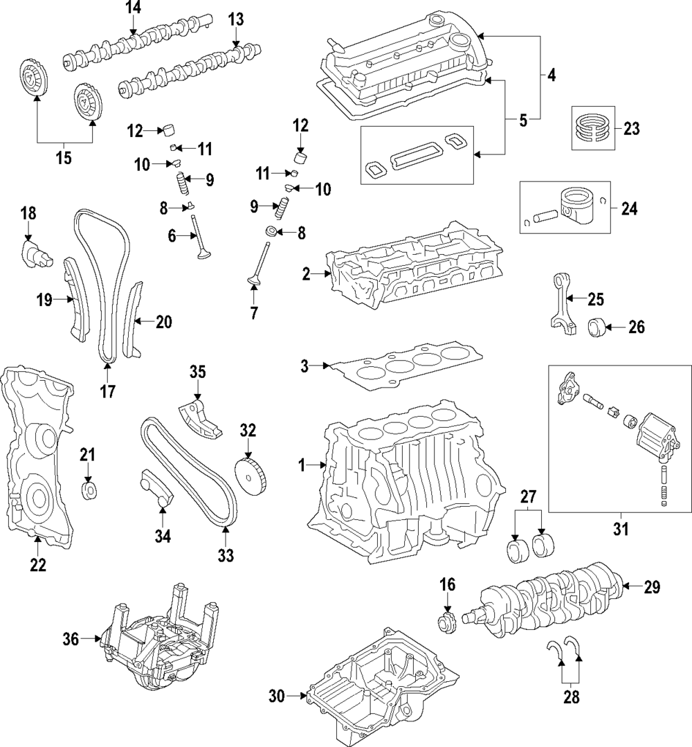 2012-2018 Ford Head Gasket CJ5Z-6051-B | TascaParts.com