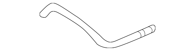 Genuine OEM Ford Part - HVAC Heater Hose F85Z-18472-AC | Genuine OEM ...