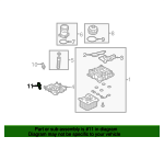Genuine OEM Ford Part - Engine Coolant Temperature Sender 3C3Z-10884-AA ...