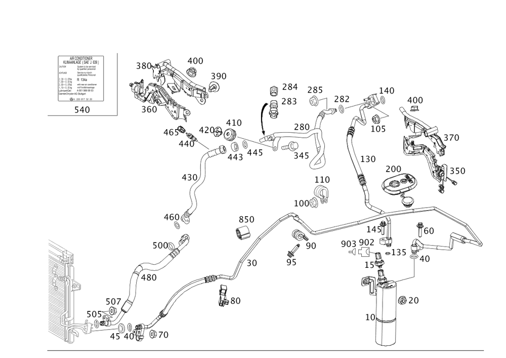 221-830-03-84 - Valve 1954-2013 Mercedes-Benz | Mercedes-Benz USA Parts