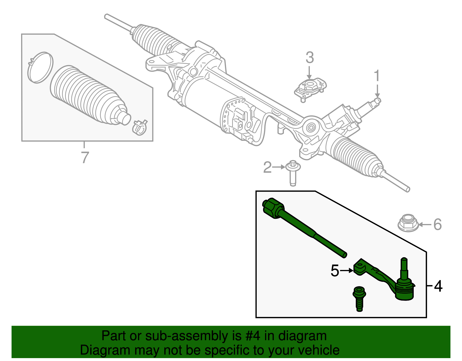2016-2025 BMW Tie Rod Assembly 32-10-6-868-689 | BMW OEM Parts