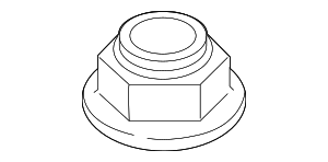 2004-2025 BMW Outer Tie Rod Nut 33306787062 | OEM Parts Online
