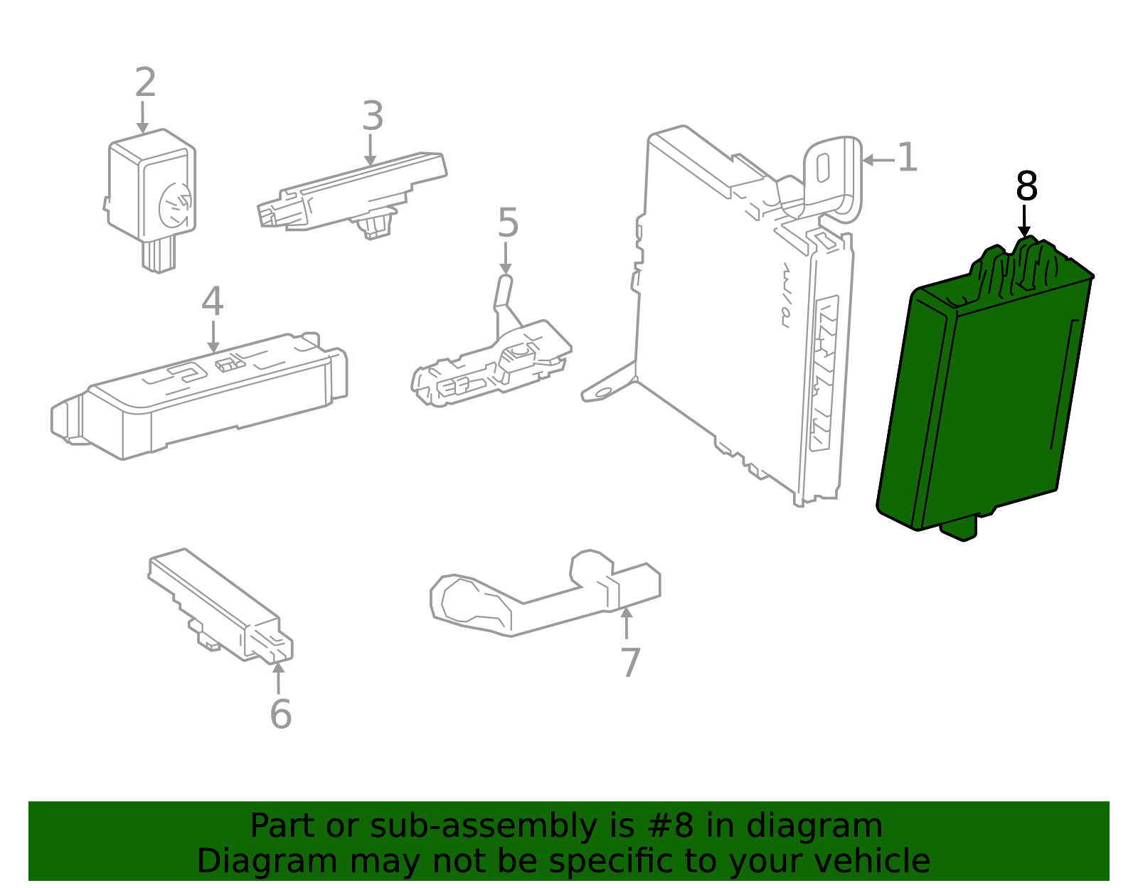 89784-06040 - Toyota Ignition Immobilizer Module 2019-2023 Toyota ...
