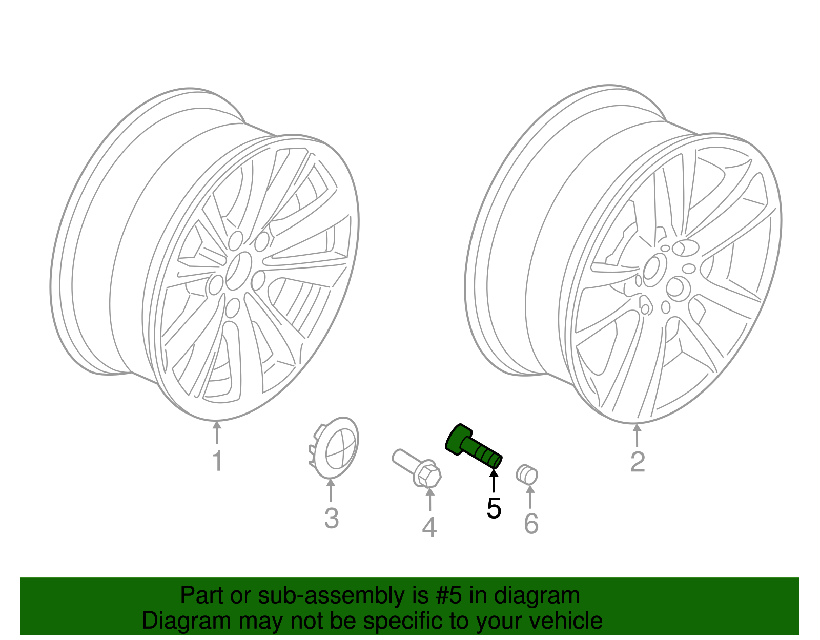 36-14-6-792-829 - Tire Pressure Monitoring System (TPMS) Sensor Valve ...