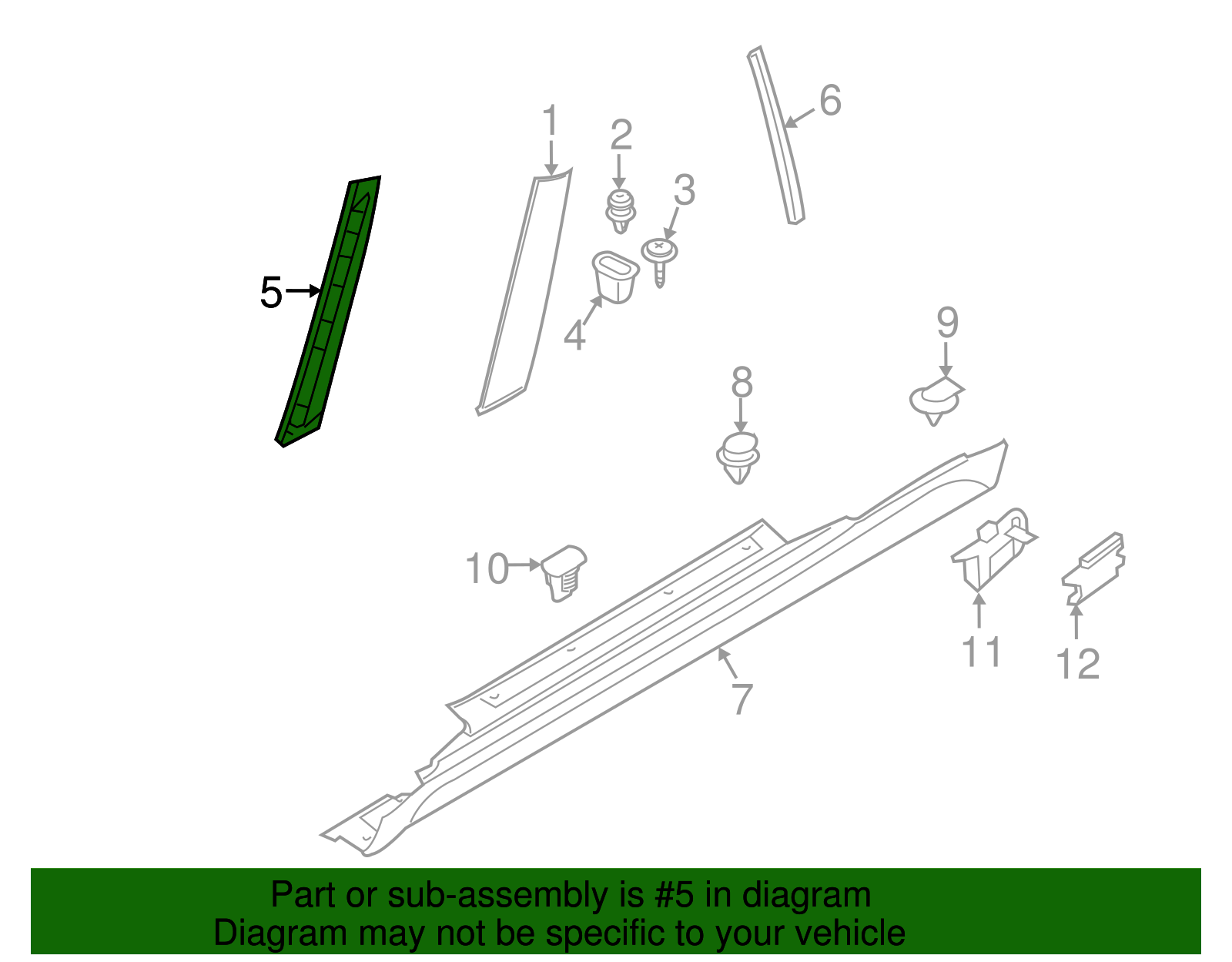 51-33-7-146-096 - Applique Insulator | BMWPartsHub