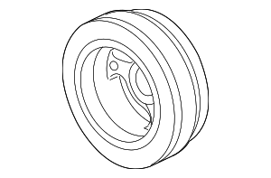 NC3Z-6312-A - Engine Crankshaft Pulley 2010-2022 Ford | Big 3 Auto Parts