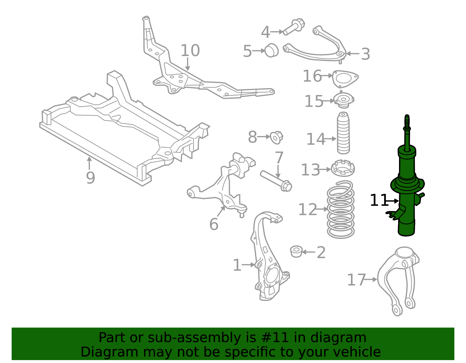 Value Advantage™ COMPLETE STRUT ASSY WITH SPRING / MT, LH E6C01JK50KNW ...