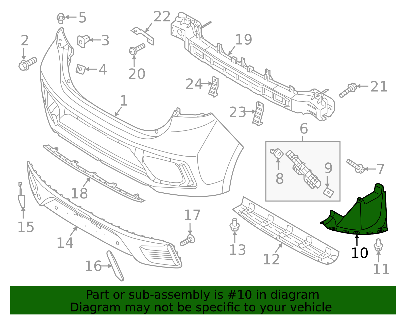 Splash Guard 86695-G2000 | OEM Parts Online