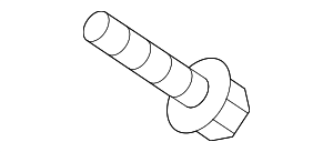2017-2025 Hyundai Side Bracket Screw 12442-06207-K | OEM Parts Online
