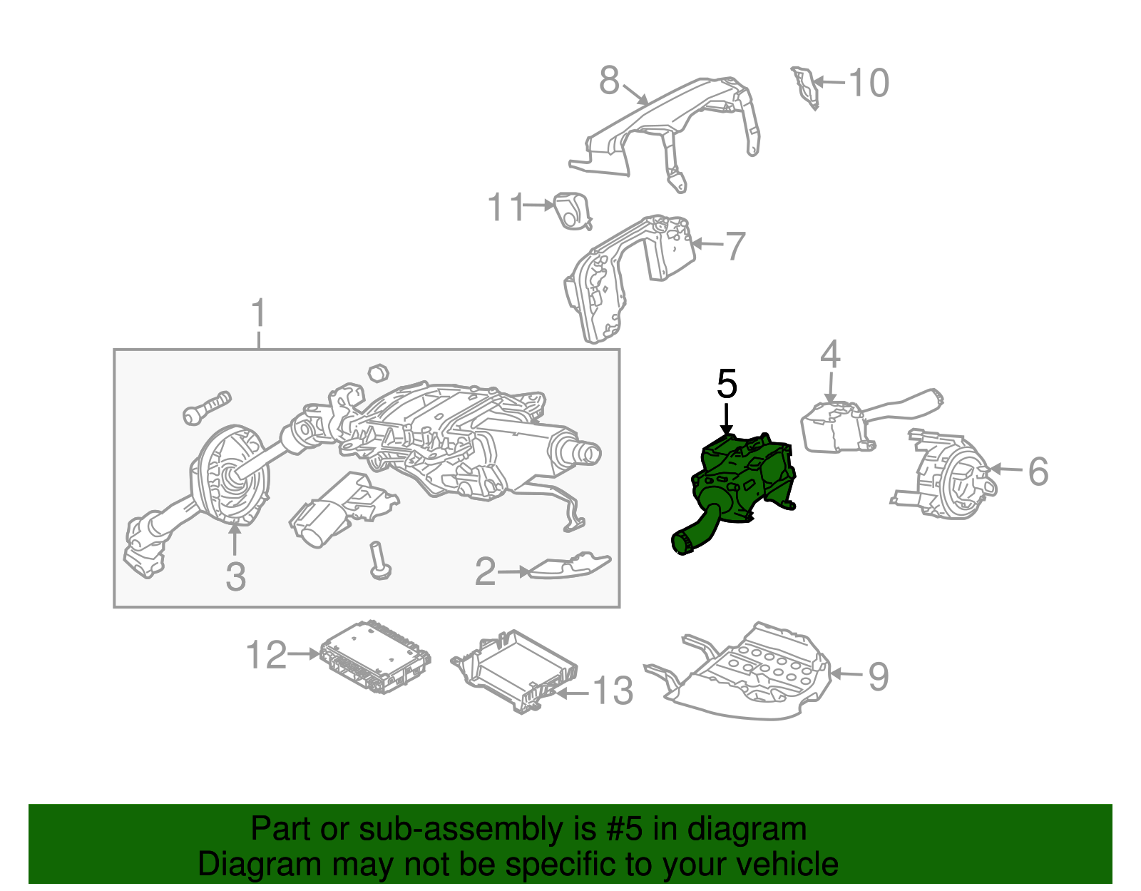 2007-2010 Volkswagen Touareg Headlamp Switch 7L6-941-431-T-3X1 | VW ...