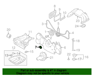 1990-2021 Subaru Rear Main Seal 806786040 | Subaru Parts Store