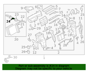 Genuine Expansion Valve - 92200-1JB0A | NissanParts.cc | Nissan Parts Store