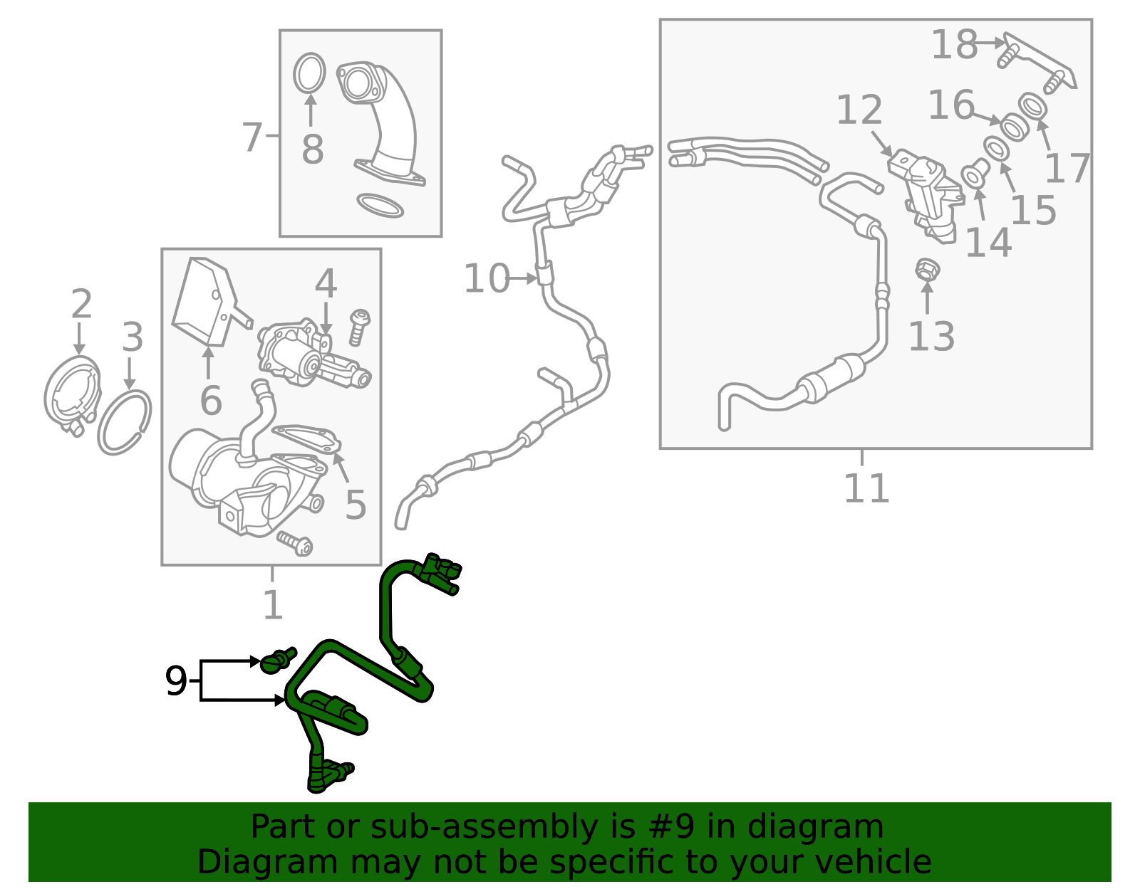 04L-129-456-E - 2015 Volkswagen Passat - Vacuum Hose | Quick VW Parts