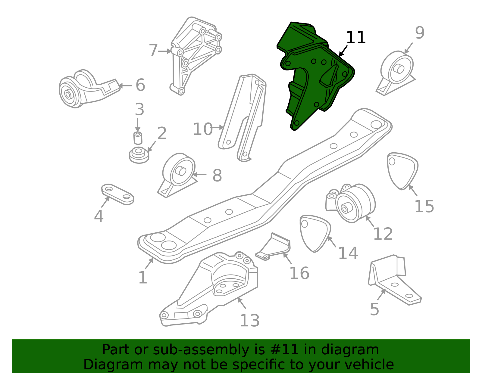 Genuine Bracket for 2000-2004 Volvo | Part# 30613895 | Over 30% Off All ...