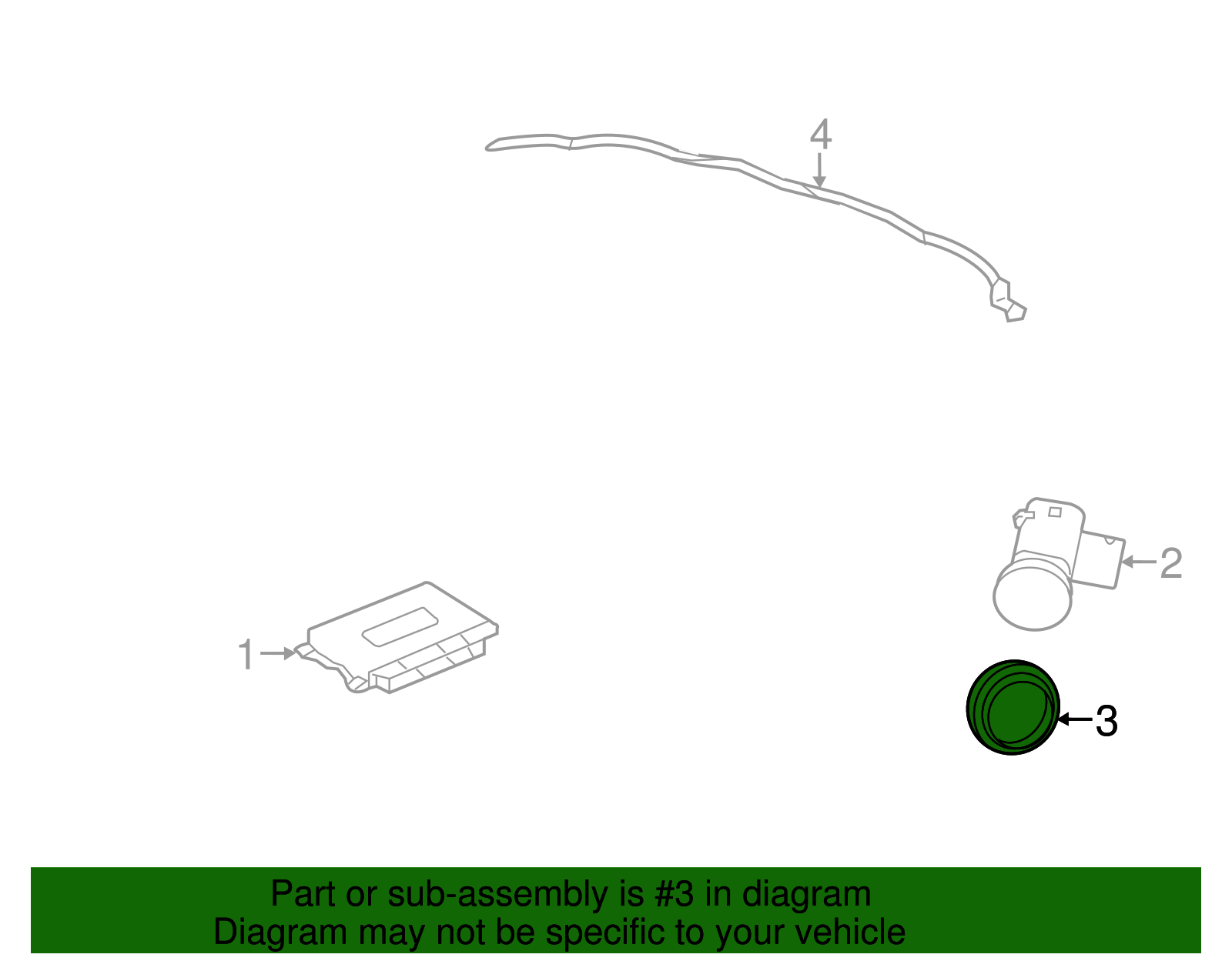 2001-2023 Mopar Park Sensor O-Ring 06505692AA | Mopar Parts Canada