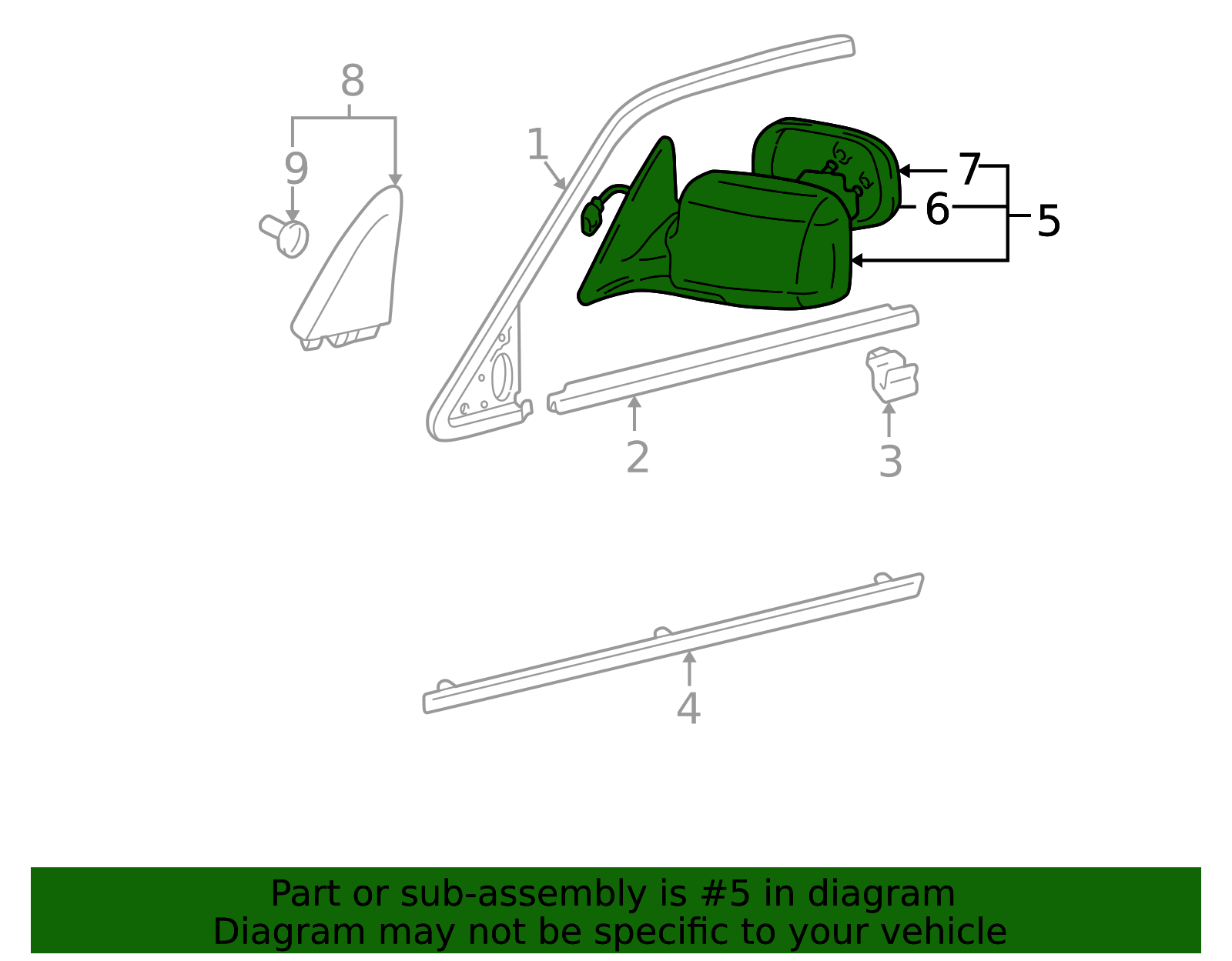 Side Mirror - Restore Visibility with OEM Style | AutoNation Parts