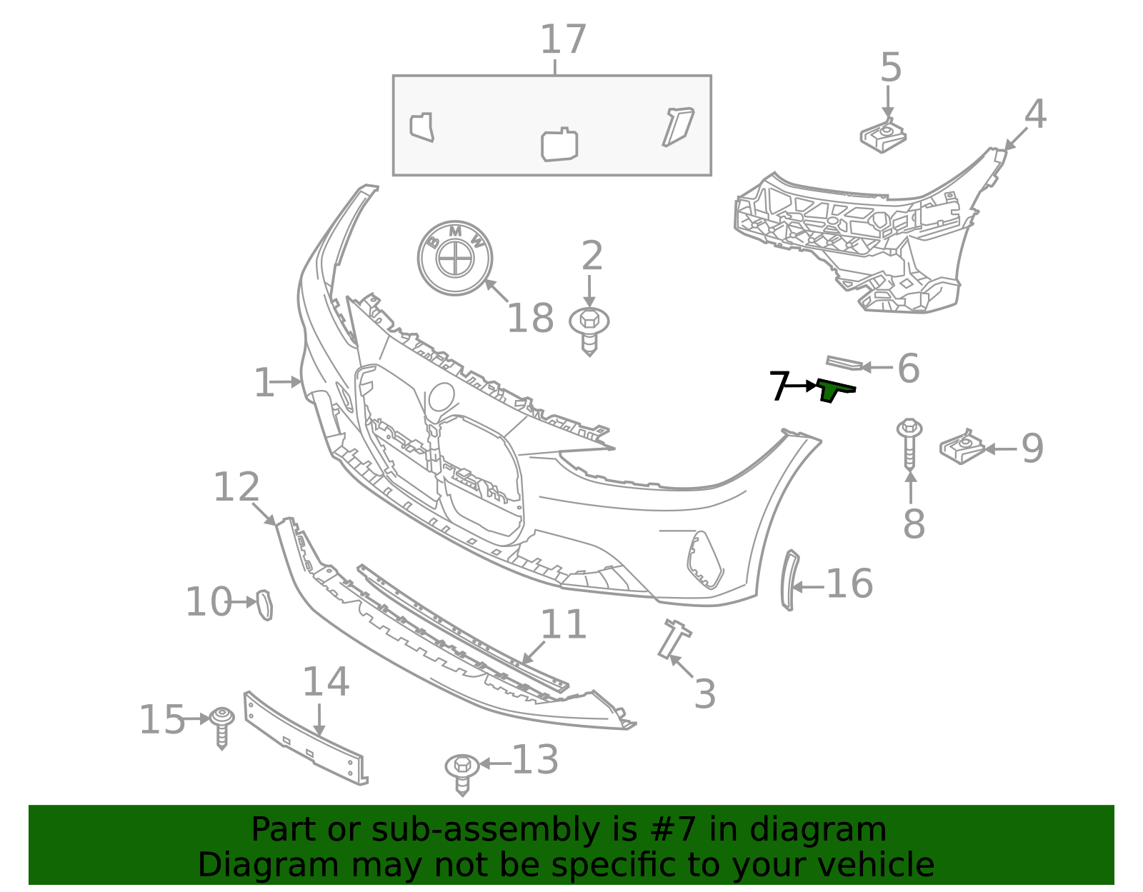 51-11-7-450-398 - 2021-2024 BMW - Lower Guide | BMWPartsHub