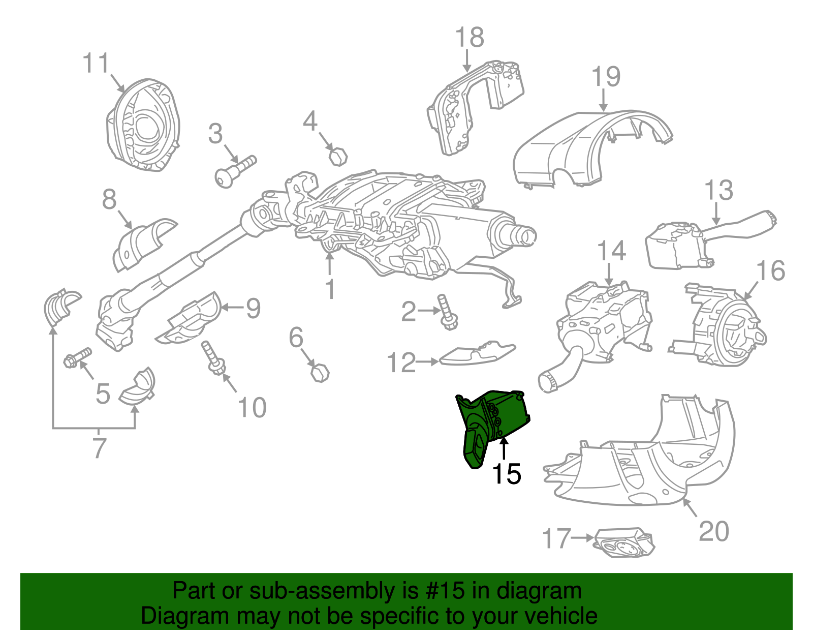 4E0-953-521-B-4PK - Switch 2003-2015 Audi | Audi OEM Parts Guy