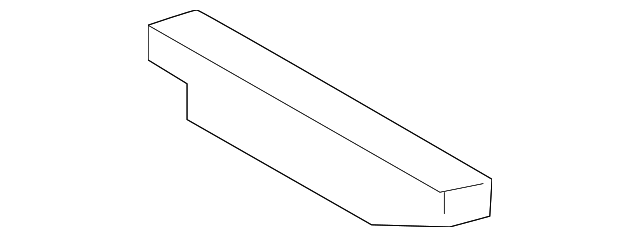 51774-35100 - Step Board End Cap 2012-2024 Toyota 4Runner | Toyota San ...