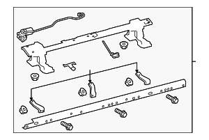 2012-2024 Toyota 4Runner Step Assembly 51770-35040 | Toyota Parts Center