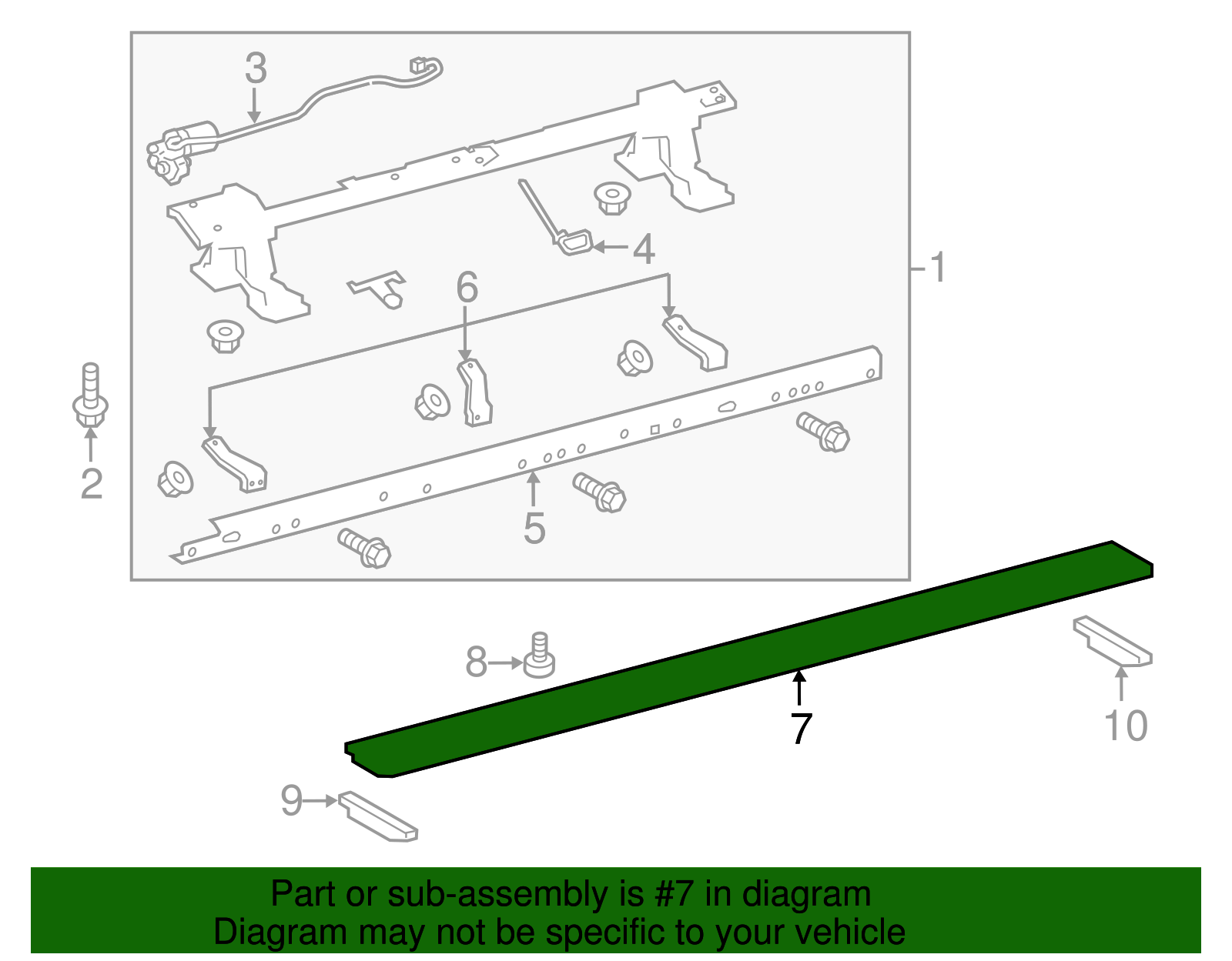 51772-35180 - Step Board - 2012-2024 Toyota 4Runner | OEM Genuine ...