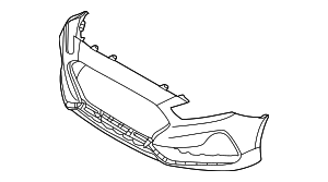 2018-2019 Hyundai Sonata Bumper Cover 86511-C2AA0 | OEM Parts Online