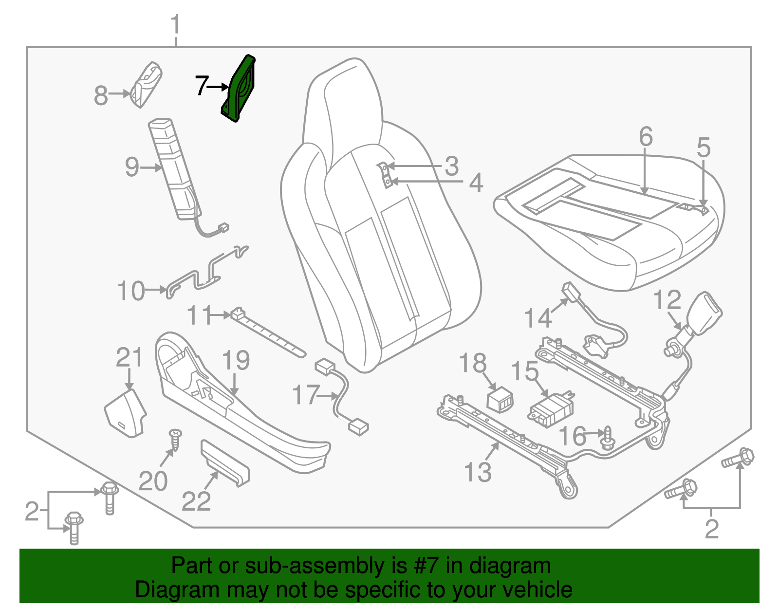 2006-2015 Mazda MX-5 Miata Seat Belt Guide NH18-88-1L7-02 | OEM Parts ...