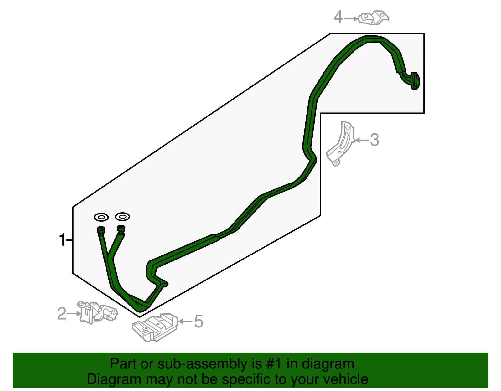 80324-TK8-A01 - Rear AC Line 2011-2017 Honda Odyssey | Toronto Honda Parts