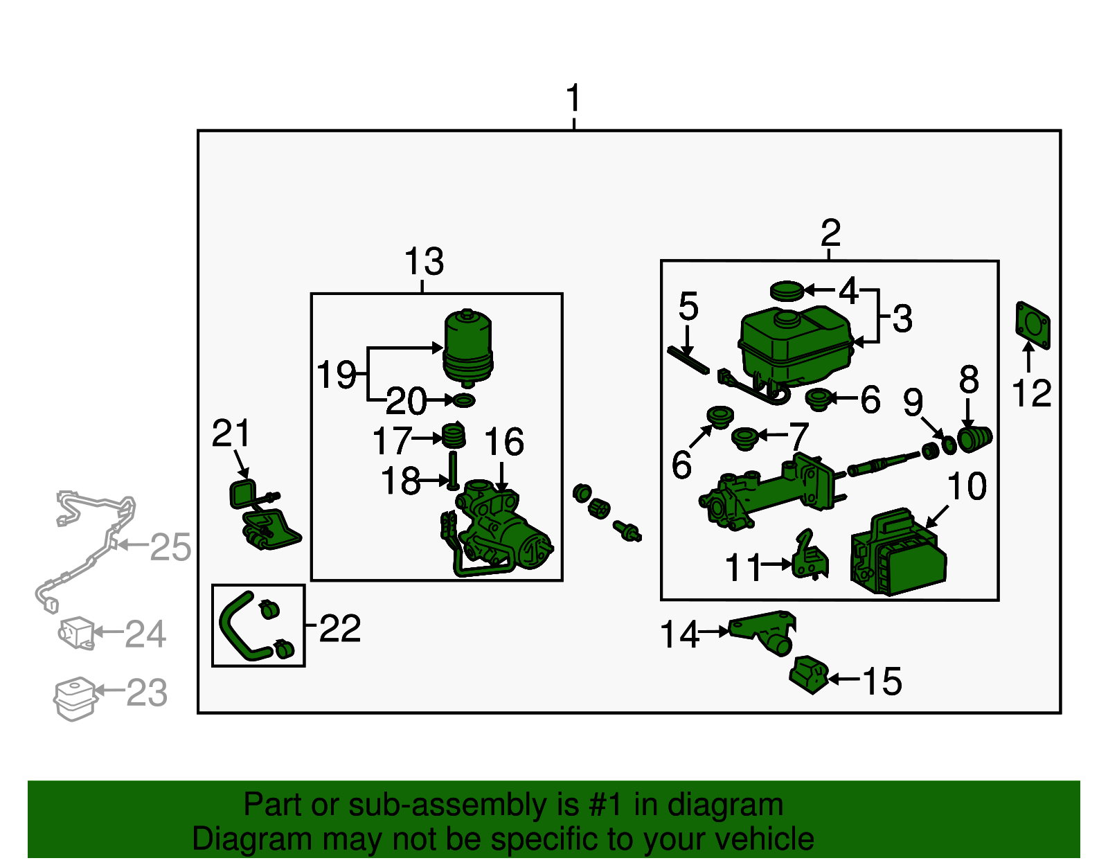 47050-60A00 - 2020-2023 Lexus GX460 - Actuator Assembly | Discount ...