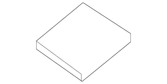 27277-VR00A - In-Cabin Micro-Filter 2005-2021 Nissan | Nissan Parts ...