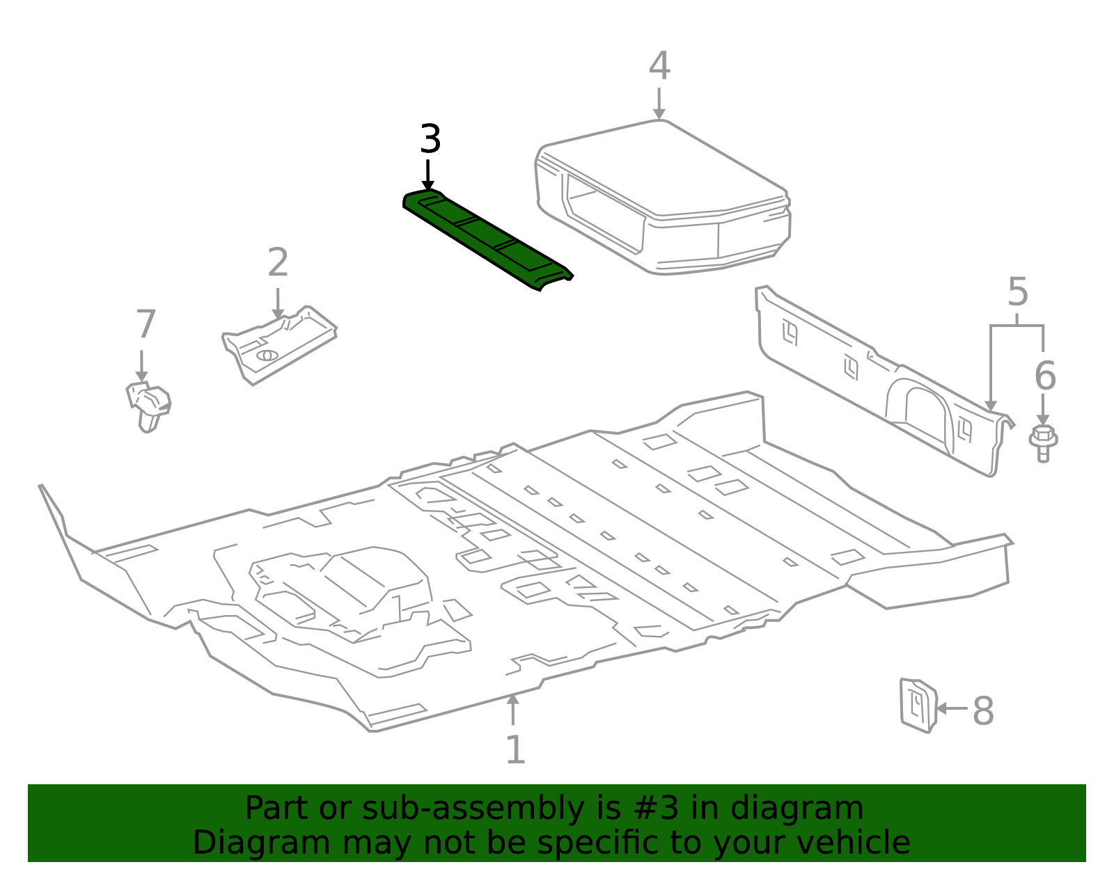 Genuine Official Toyota Lock Cover part# 58585-AE020-B0 for 2004-2010 ...