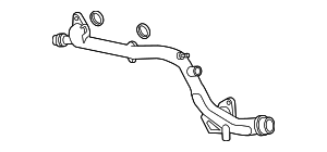2011-2018 Porsche Engine Coolant Pipe 958-106-145-04 | OEM Parts Online